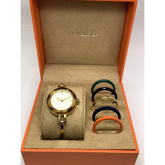 Tory Burch | Accessories | Tory Burch Womens Watch Tbw20 Quartz Gold ...